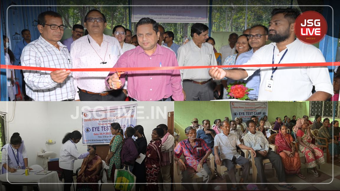 OPGC conducts eye test camp for the periphery villagers under CSR | www ...